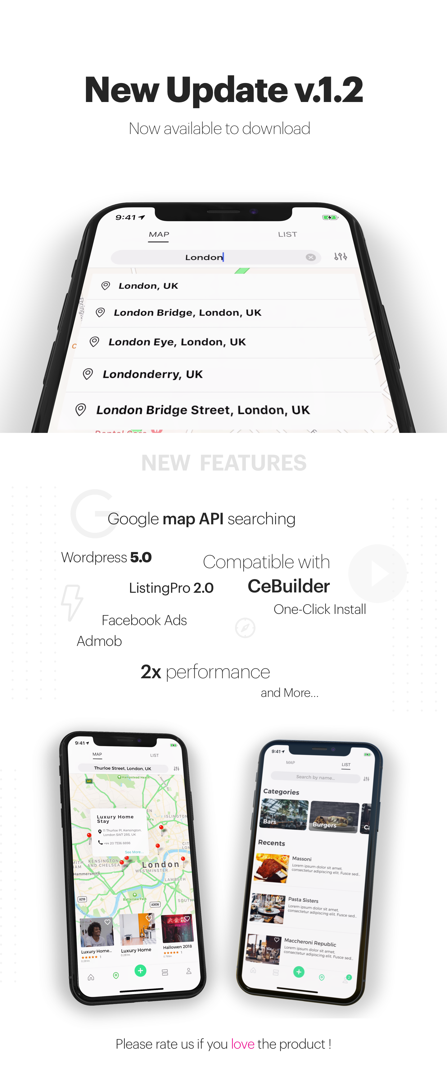 Codemarket | ListPro - Listing Directory React Native template