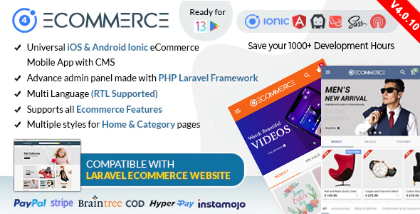 iLesath - Ionic 4 Ecommerce UI Template - code.market