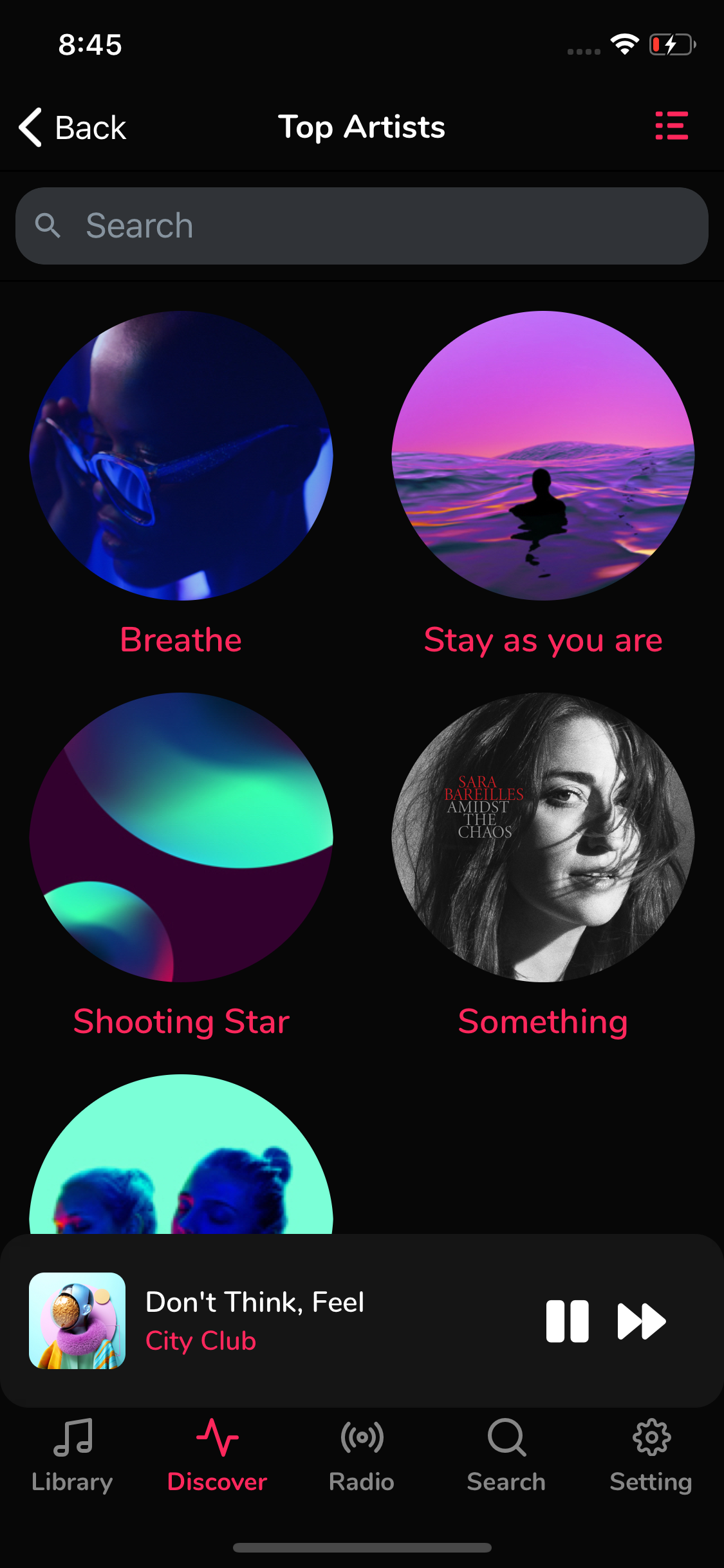 Sameang Music React Native Template React Native Music Video Streaming ...