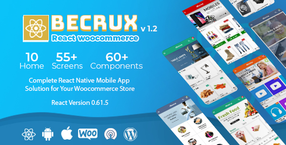 Rigel - Native Android Ecommerce UI Template React Native Ecommerce Uikit - code.market
