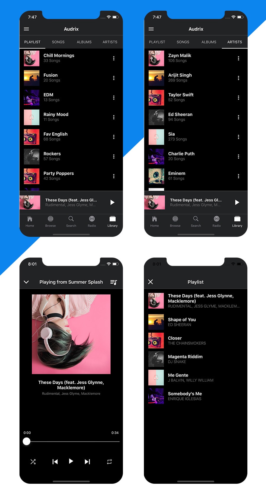 Codemarket | React Native Audio Streaming App Template
