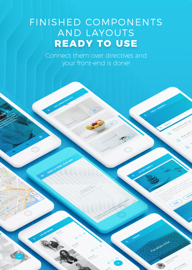 Ionic 3 UI Theme/Template App - Material Design - Blue Light Ionic Ecommerce App Template - code ...