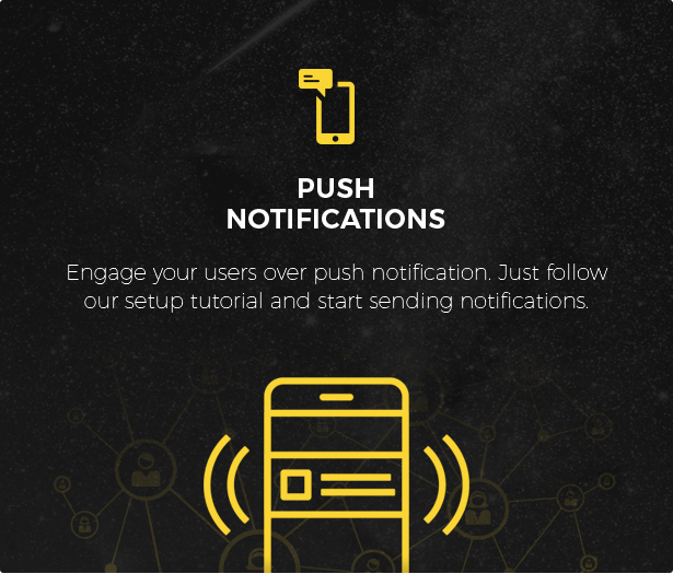 Codemarket | Ionic 3 UI Theme/Template App - Material Design - Yellow Dark