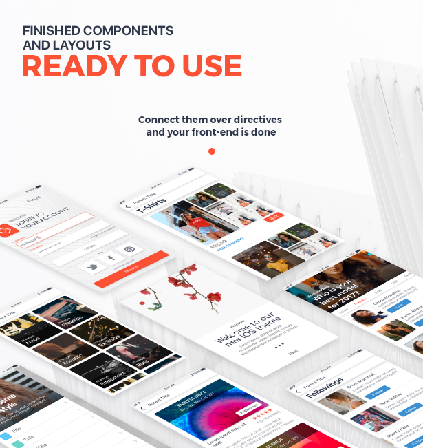 Ionic 3 / Angular 6 UI Theme / Template App - - code.market