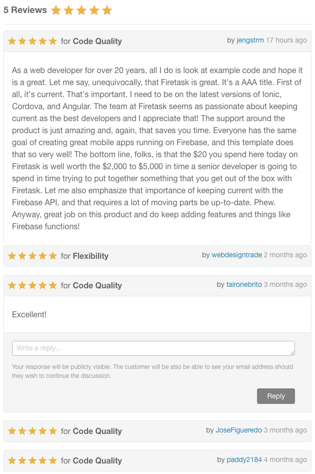 Firetask - The missing well coded Ionic 3 Firebase - code.market