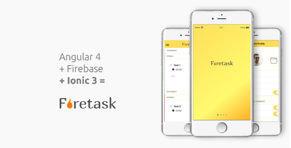 Firetask - The missing well coded Ionic 3 Firebase - code.market
