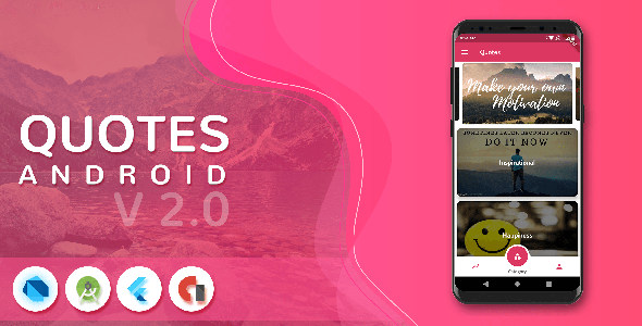 Quotes - Flutter App Flutter - code.market