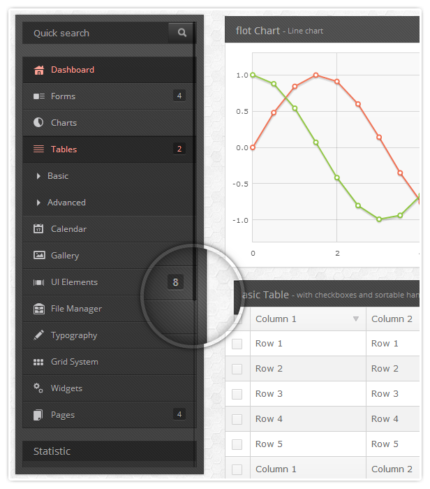 Phoenix - Responsive Admin Template - code.market