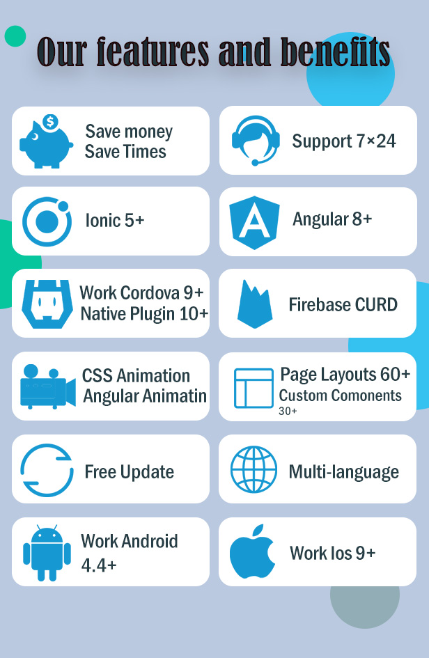 Codemarket | Ionic 5 Clothes Shop Commerce App/Full App/with Firebase/Template
