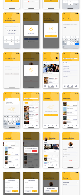 Codemarket | Edume - E Learning App Mobile UI Kit