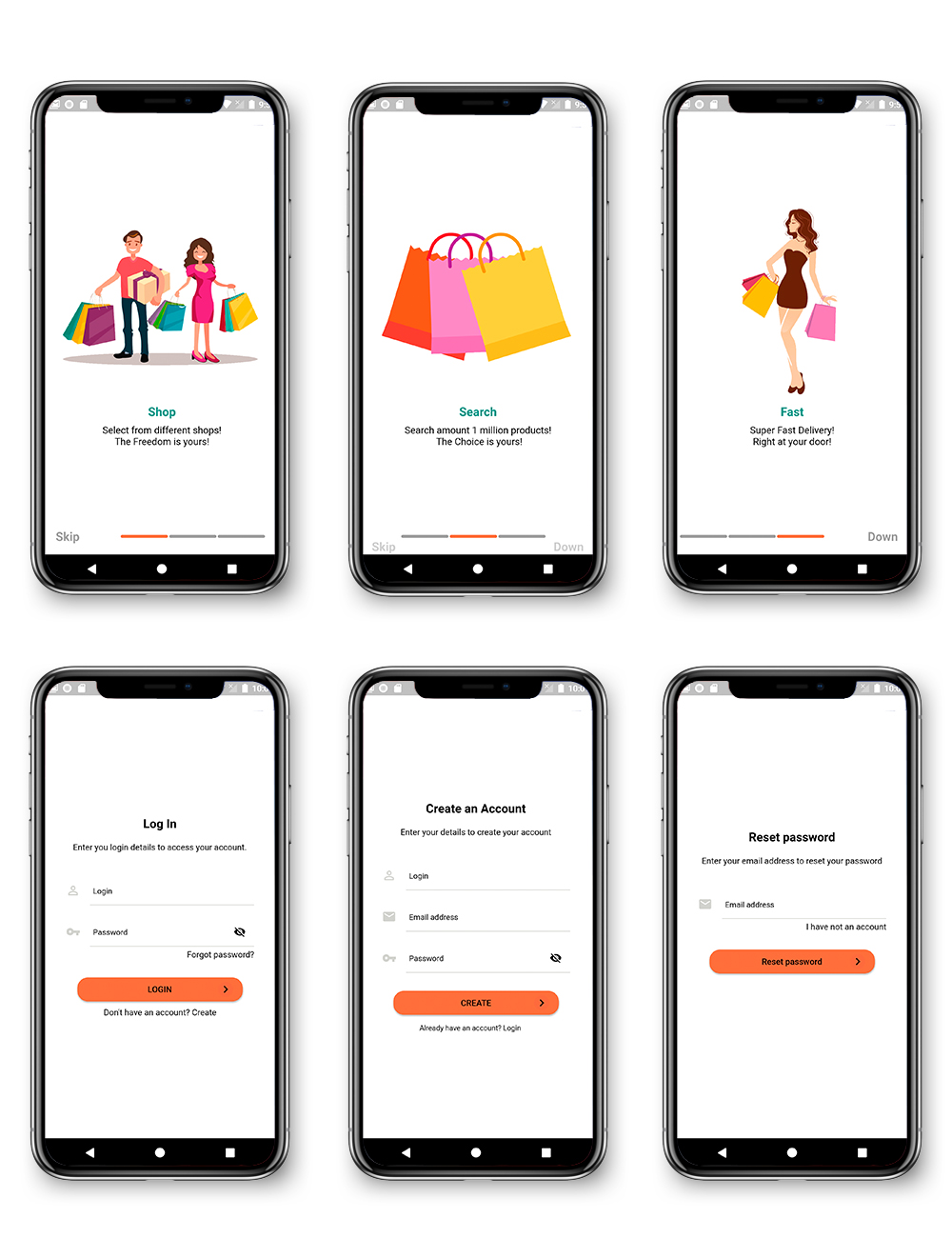 Codemarket | FlutStore - E-commerce UI Kit in Flutternull