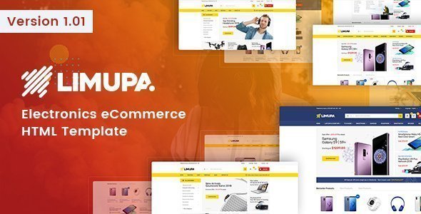 Codemarket | Limupa - Electronics eCommerce HTML Template