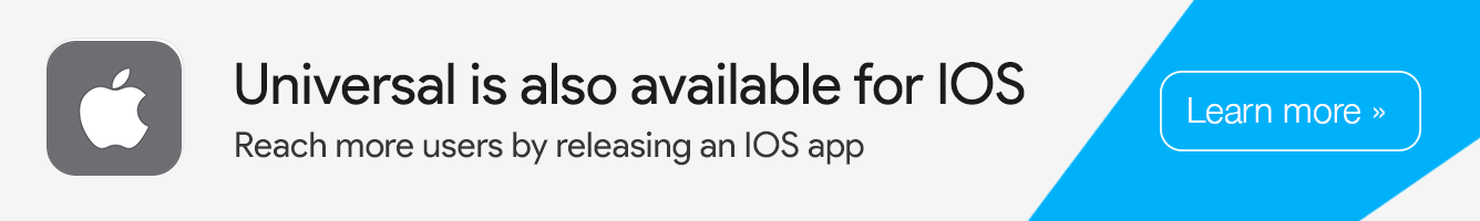 Universal - Full Multi-Purpose Android App - code.market