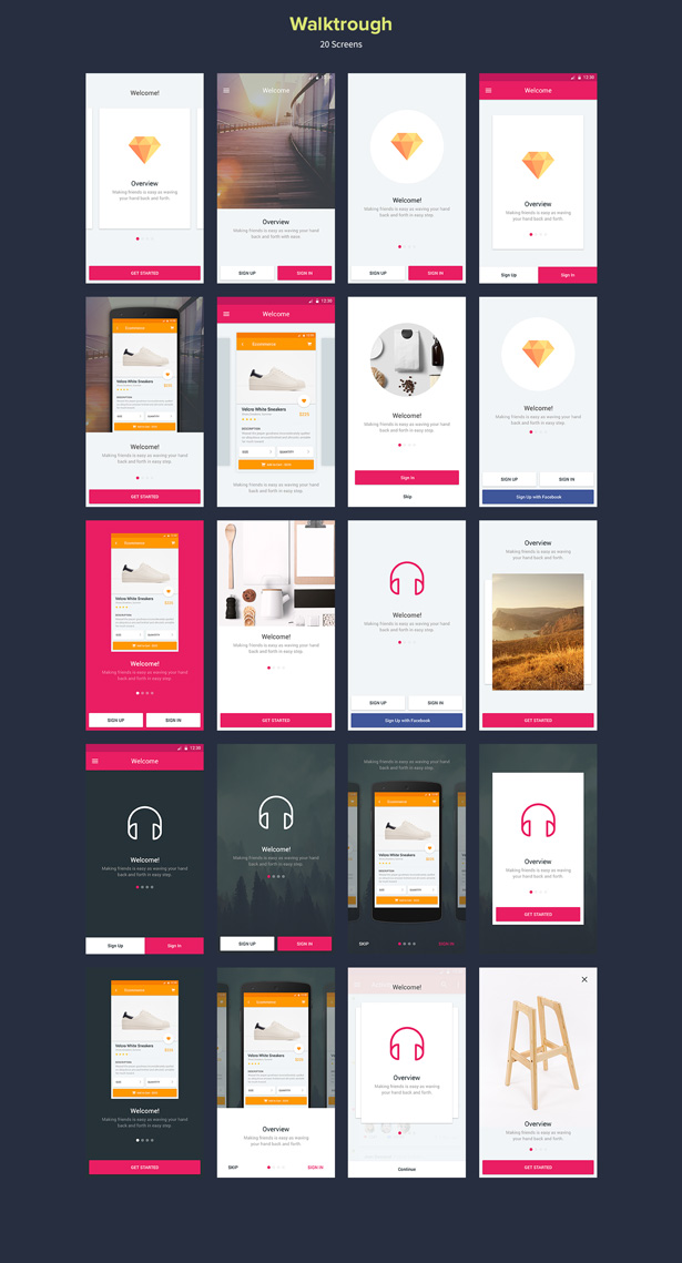 Material Design Templates Android App Template - code.market