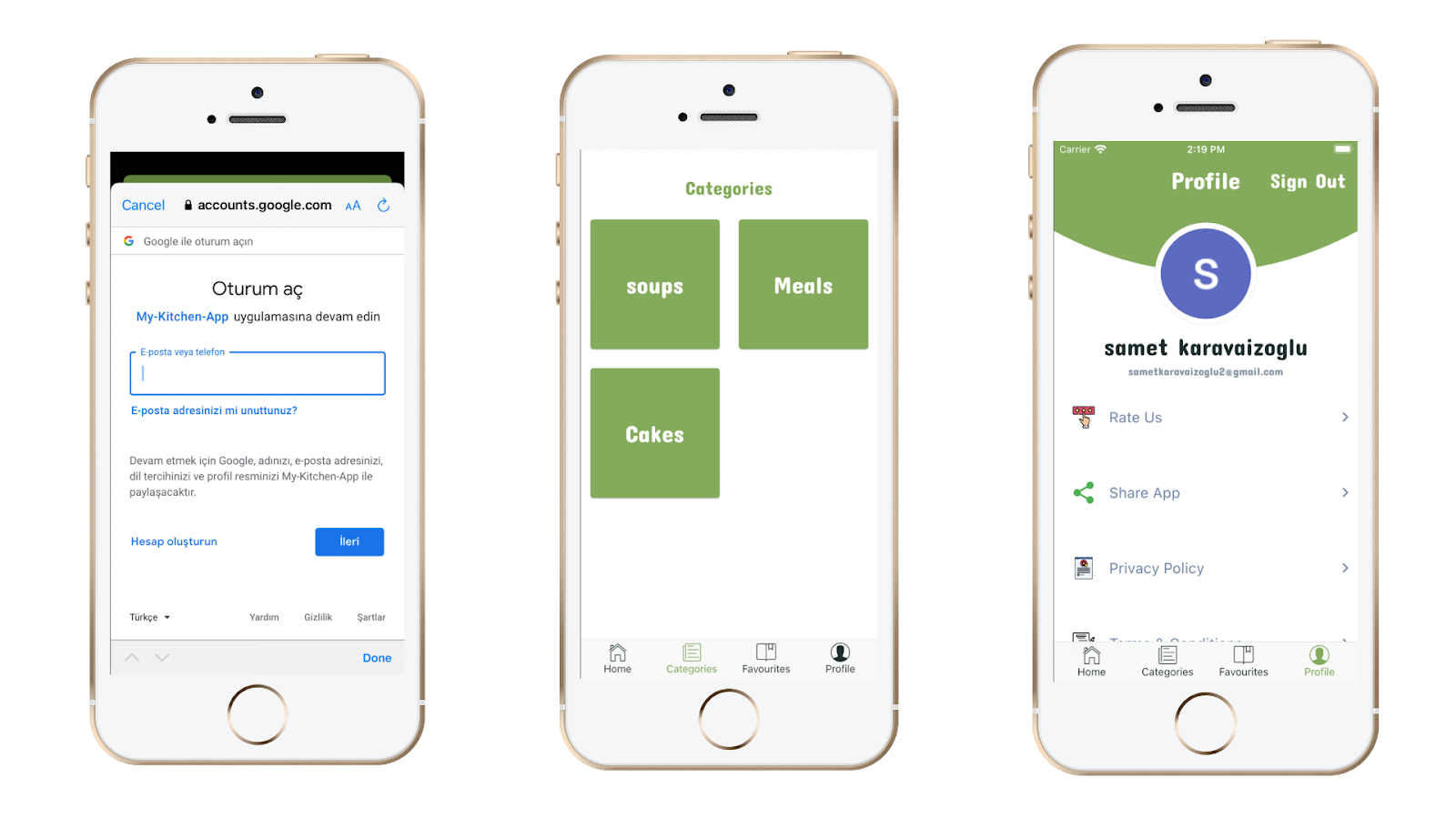 Codemarket | Flutter My Kitchen App & Admin Panel