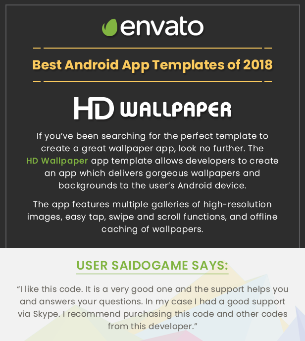 Android Wallpapers App (HD, Full HD, 4K, Ultra HD Wallpapers) Android ...