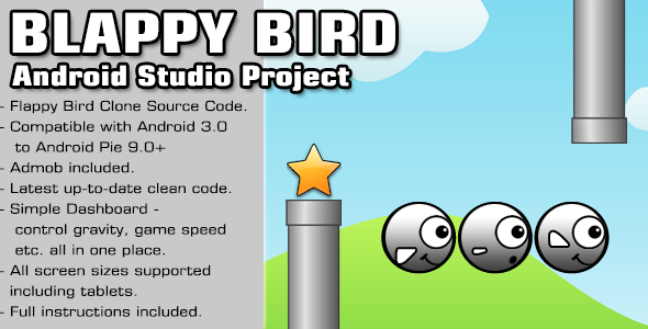 Blappy Bird Source Code - Android Studio Project Android Code - code.market