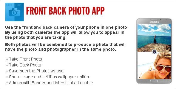 Front Back Photo App - code.market