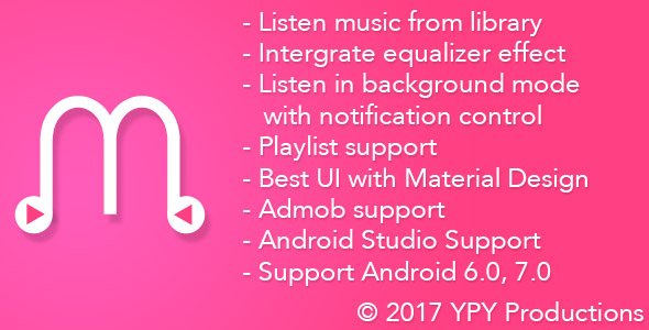 My Music Player Android Music Video Streaming App Template - code.market