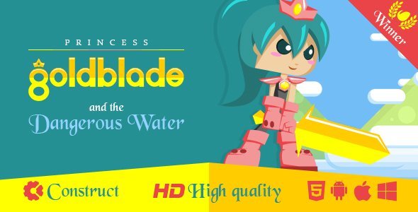Princess Goldblade and the Dangerous Waters Android App Template - code ...
