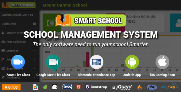 Smart School : School Management System - code.market