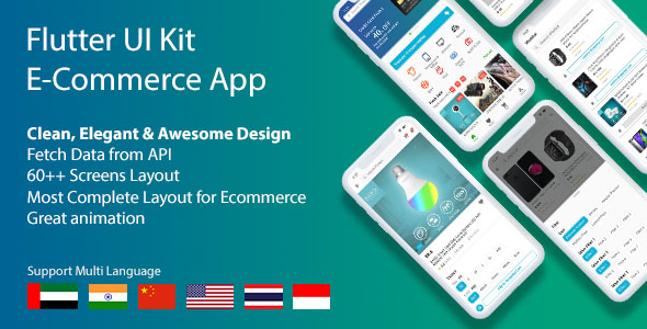 DevKit - Flutter UI Kit Flutter - code.market