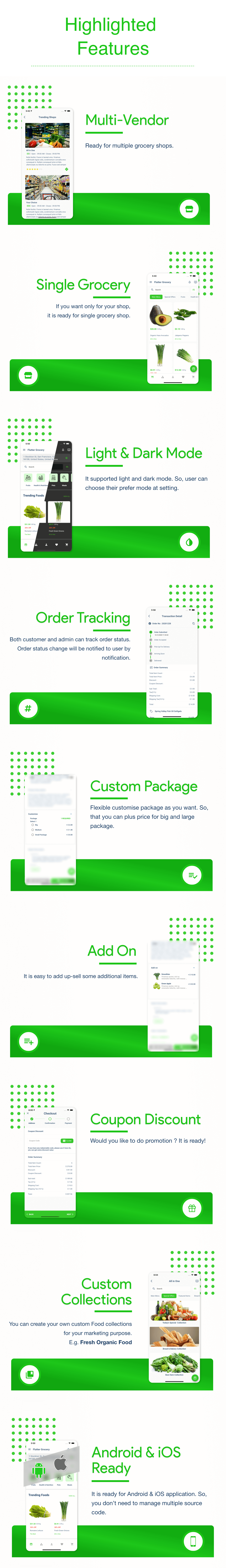 Codemarket | Flutter Multi Vendor Grocery (Convenience Store, Food,
