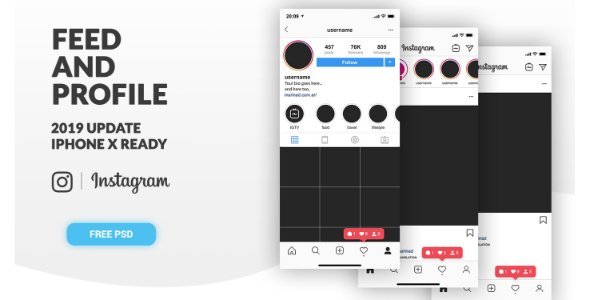 Codemarket | Instagram Feed Social Uikit
