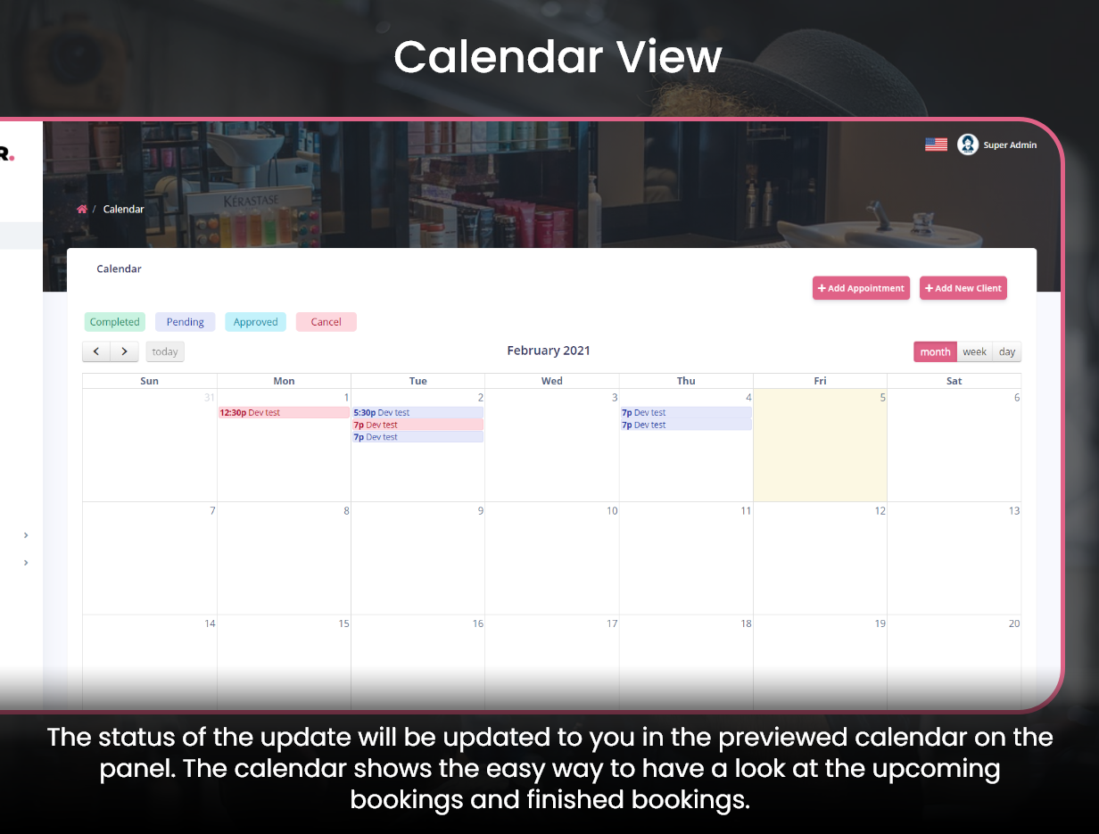 Codemarket | Salon Booking Management System With Mobile App using ...