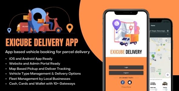 Exicube Delivery App React Native - code.market