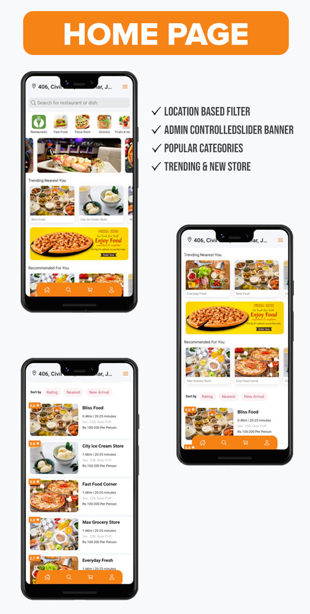 Food Delivery App + POS System + WhatsApp Ordering - - code.market