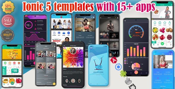 70 ionic dashboard app templates and boilerplates - code.market