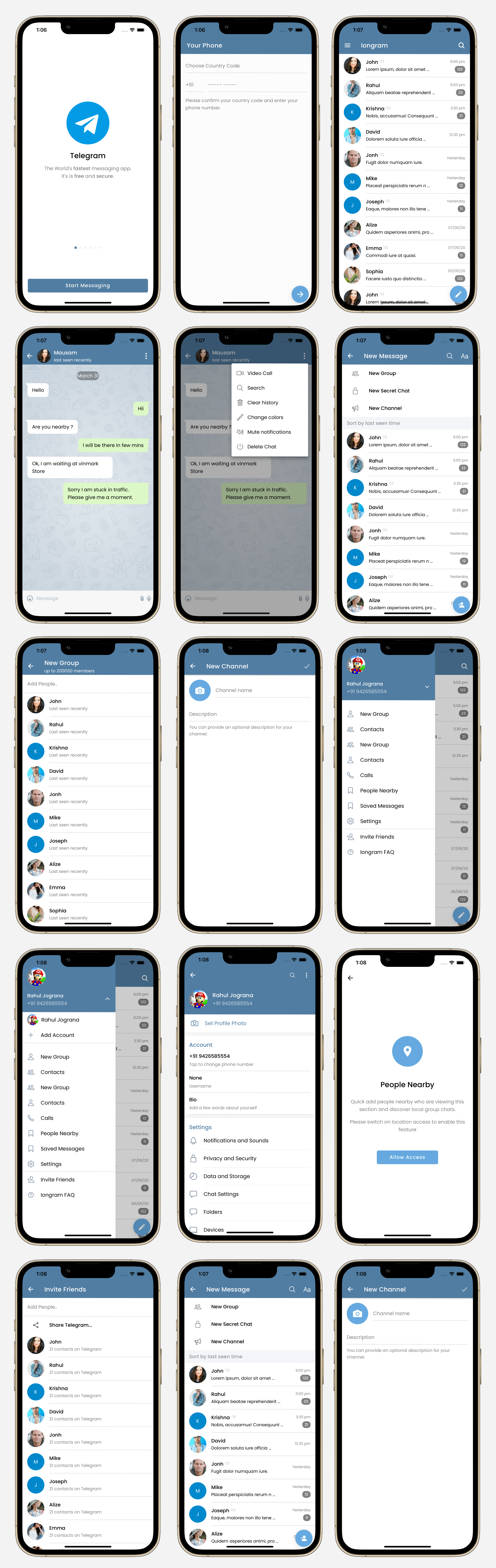 Codemarket | ionic 6 starter templates / clone templates