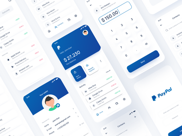 Wallet App UI Template - Flutter Flutter - code.market