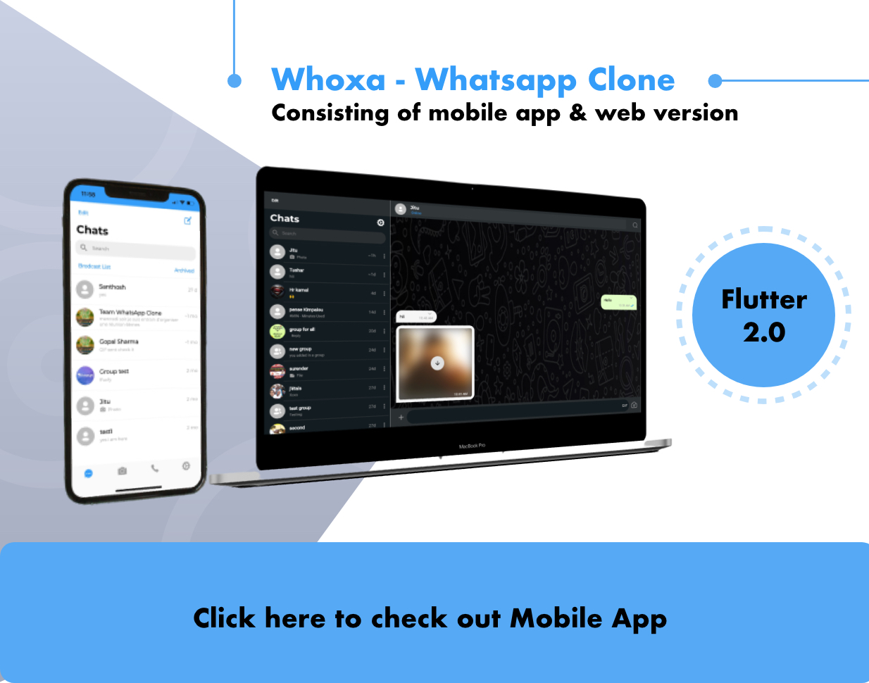 Whoxa Web - Whatsapp Chat Web App | Whatsapp web | - code.market