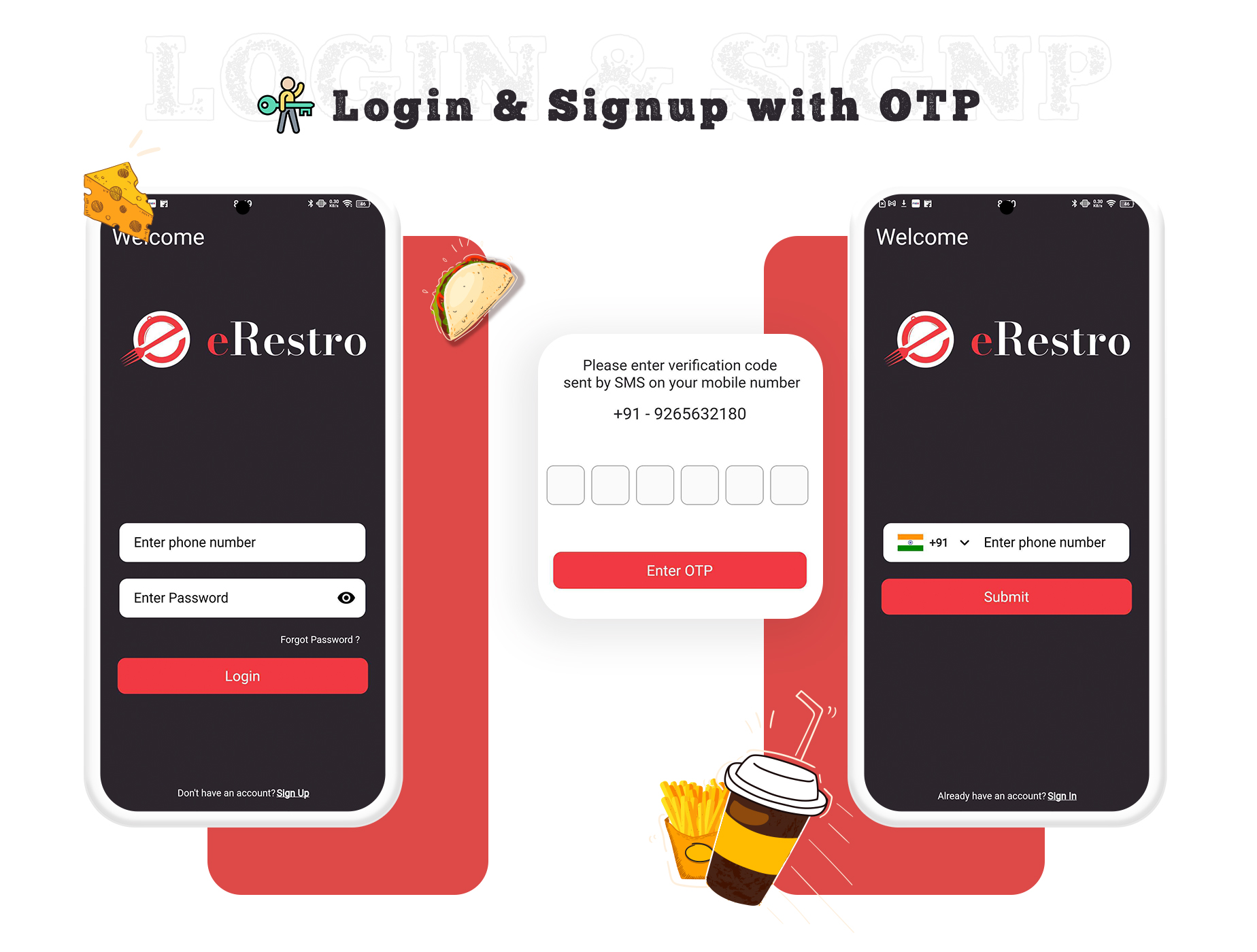 eRestro - Multi Restaurant Flutter App | Food Ordering - code.market