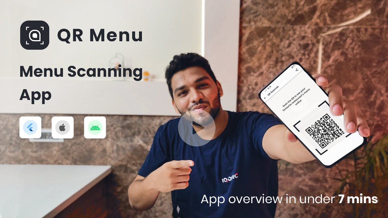 Restaurant QR Menu: Contactless Flutter app with Firebase backend Flutter - code.market