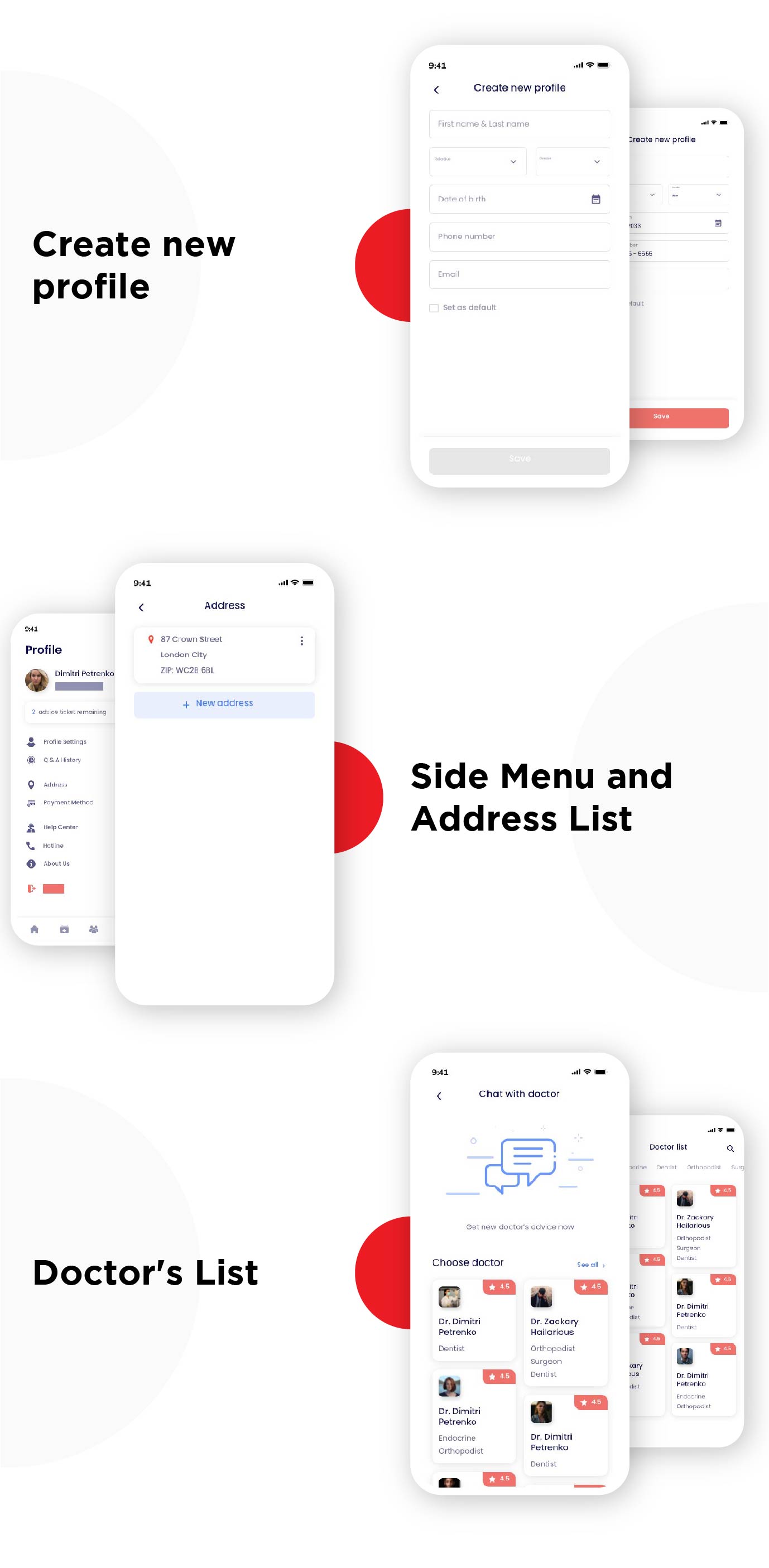 Medical Telemedicine Flutter App UIKIT Flutter - code.market