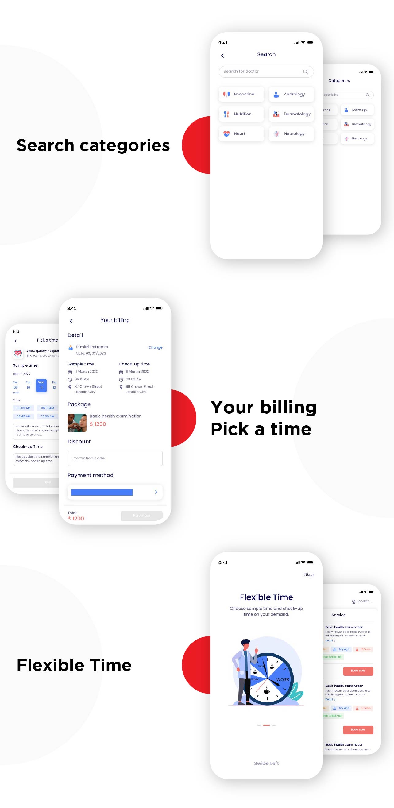 Medical Telemedicine Flutter App UIKIT Flutter - code.market