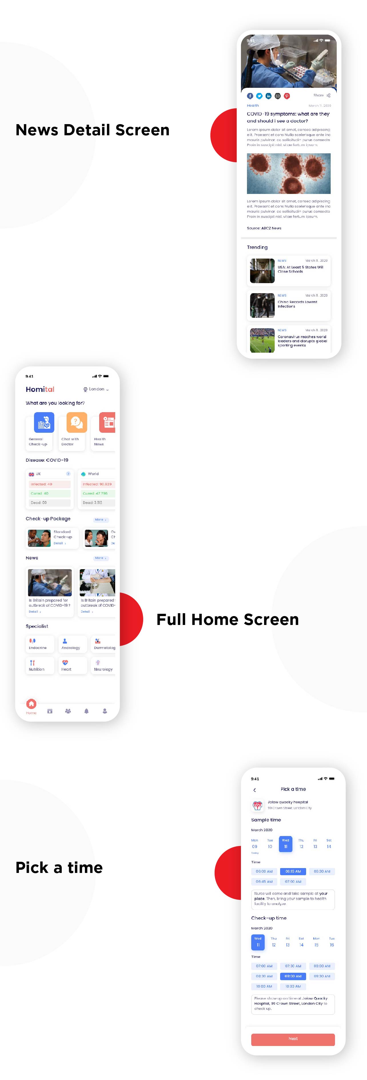Medical Telemedicine Flutter App UIKIT Flutter - code.market