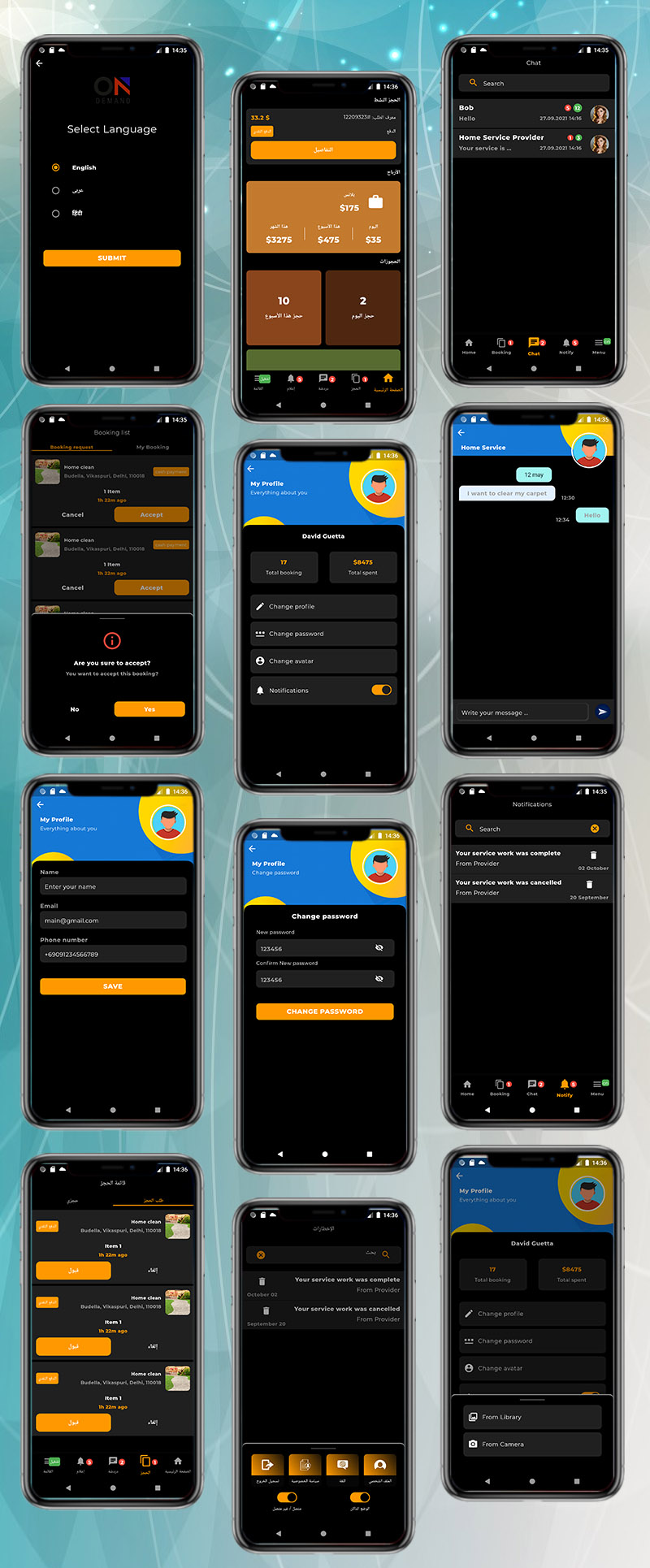 UiKit - The Best Biggest Flutter UI Kit - 10 Apps + 5 Web Apps Flutter ...