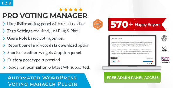 BWL Pro Voting Manager Wordpress Utilities - code.market