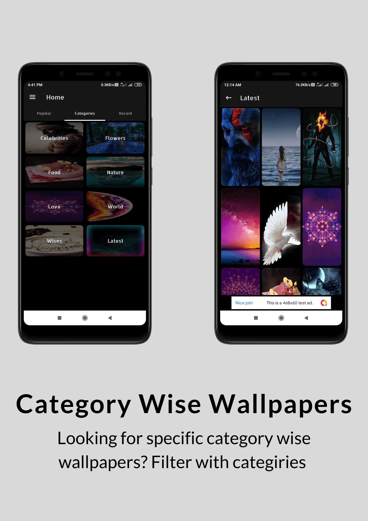 WallZ - Android Wallpaper App (4K, HD, Full HD, Ultra HD Wallpapers) Android Full Applications ...