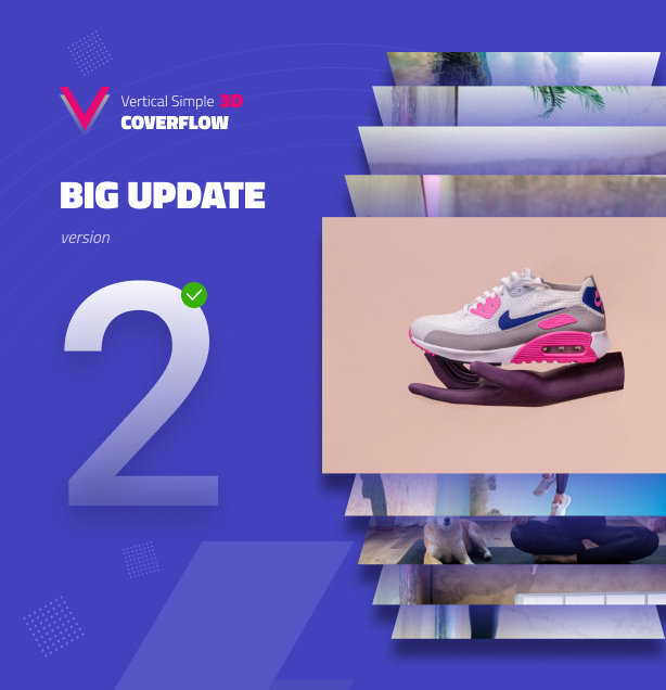 Vertical Simple 3D Coverflow Sliders - code.market