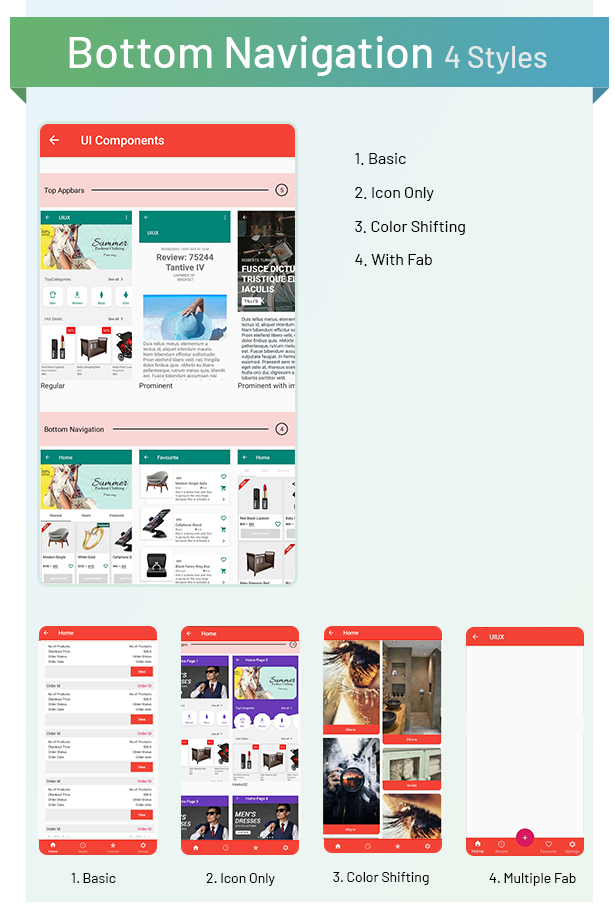 UIUX - Android Material Design Components, - code.market