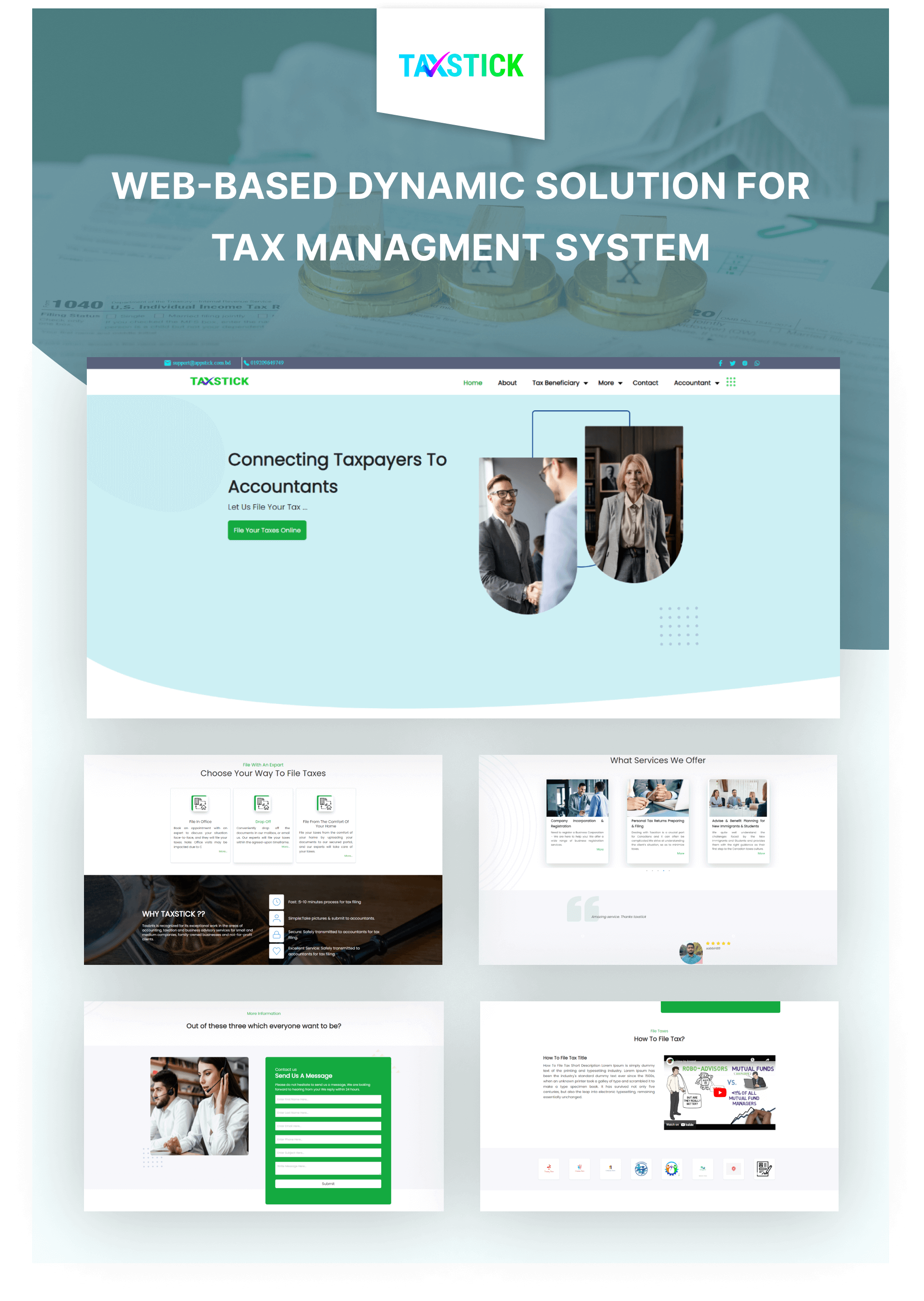 Taxstick - Tax Filing Management System - code.market