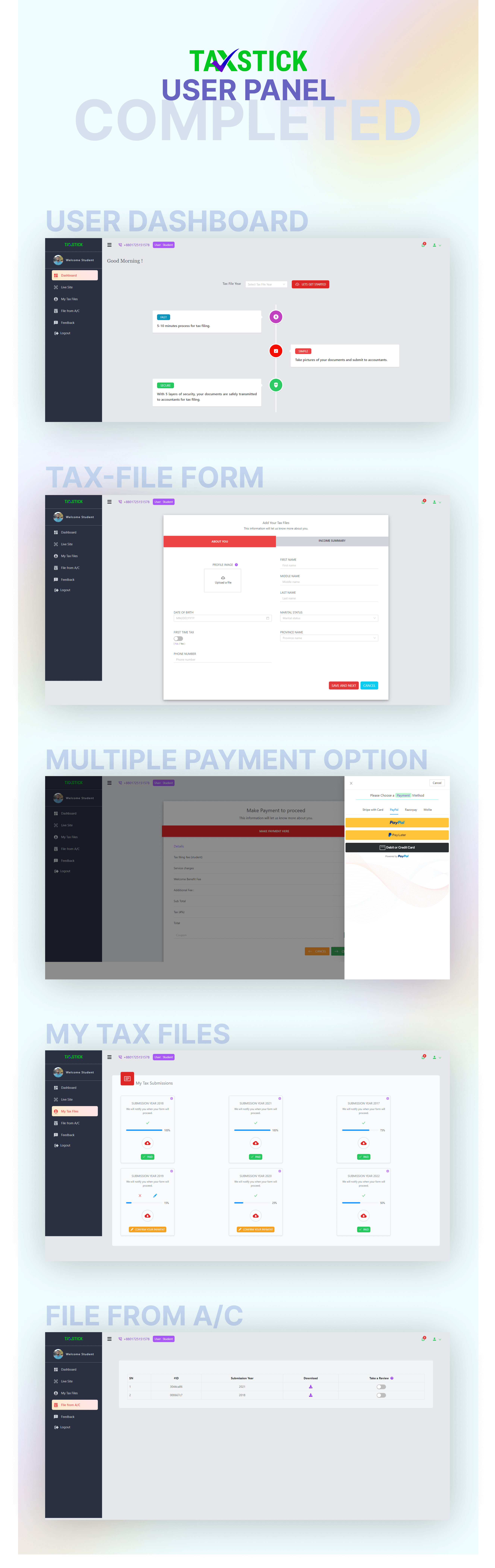 Taxstick - Tax Filing Management System - code.market