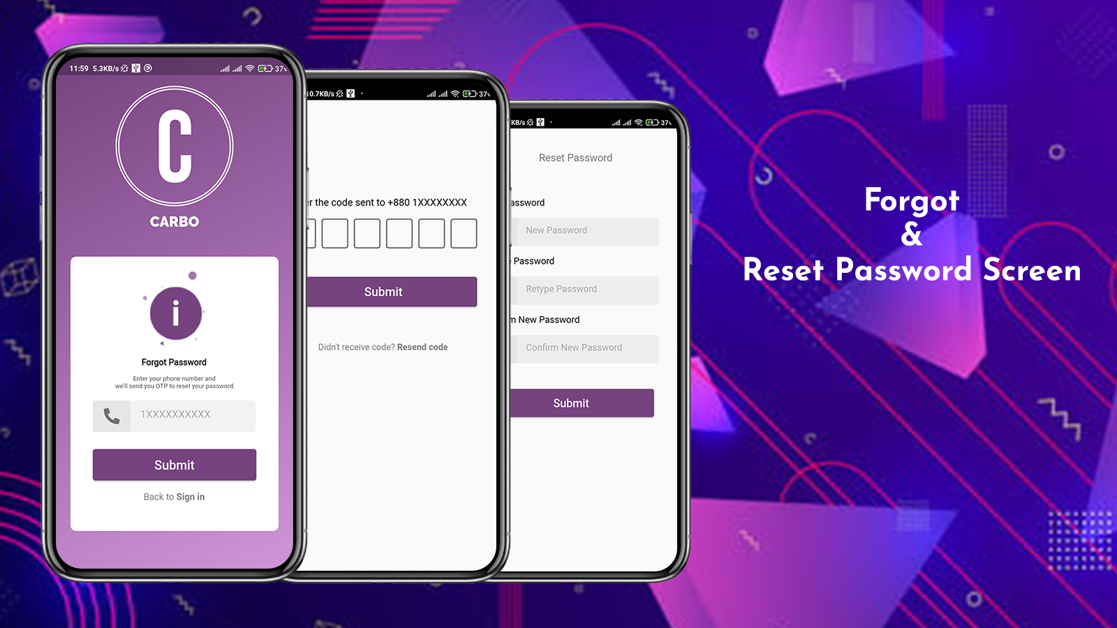 CarBo - Online Car Booking Flutter App UI Kit Flutter Templates - code ...