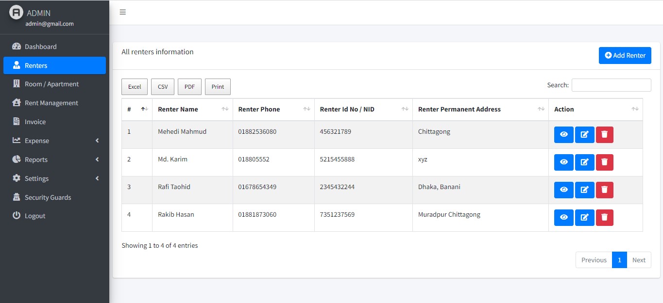 AMS-Online Apartment Management System for Android - code.market