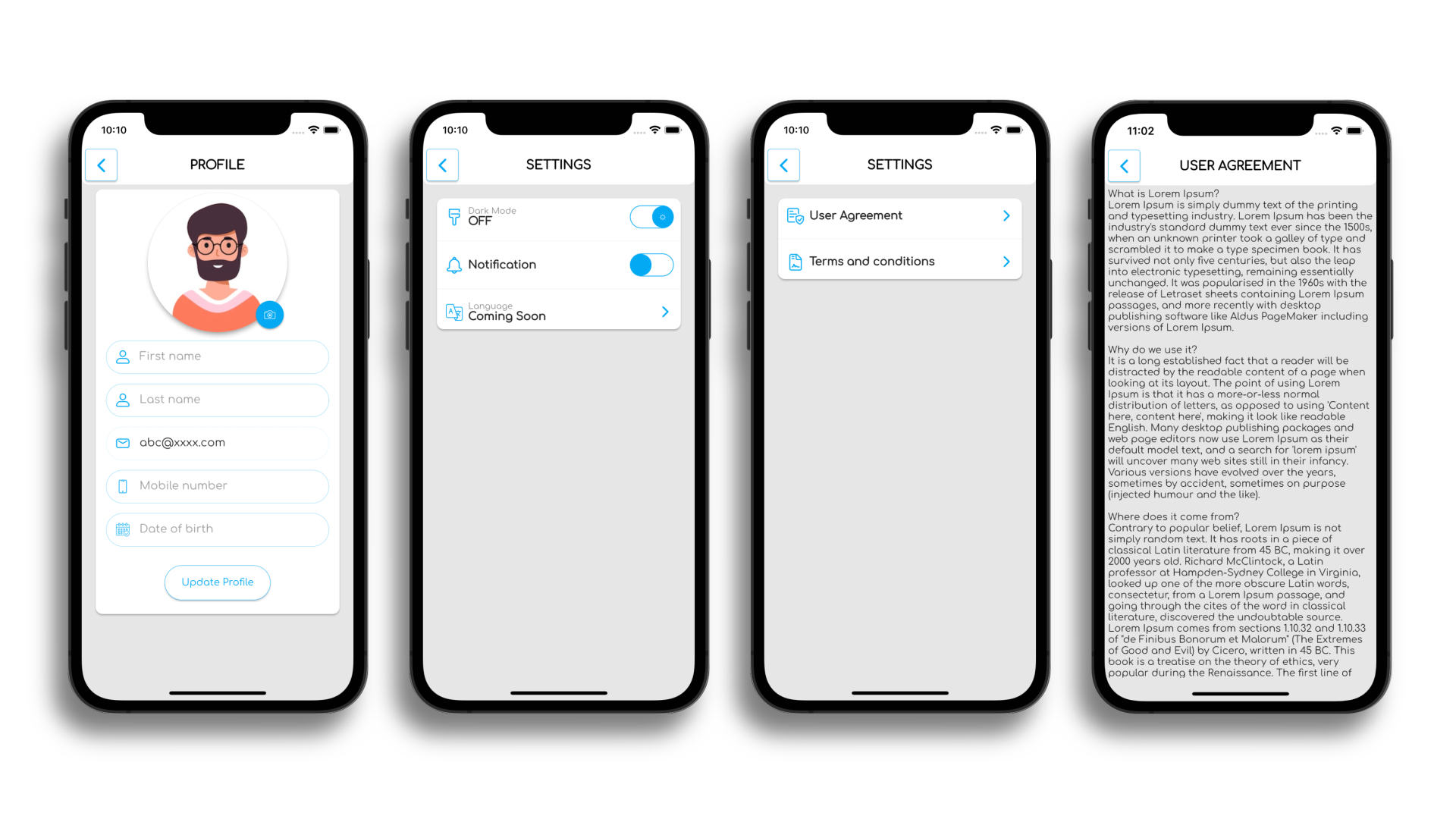 Flutter UI KIT Template for Test Drive - code.market
